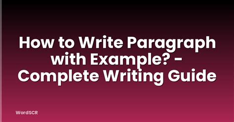 How To Write A Proportion A Complete Guide Wordscr