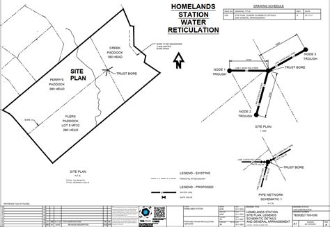 Reticulation Network Design Homeland Station Teg Consulting Engineers