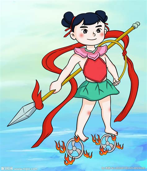 哪吒设计图动漫人物动漫动画设计图库昵图网