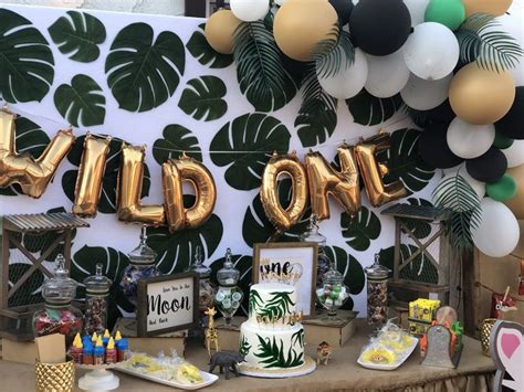 Safari Theme Party Jungle Birthday Party Jungle Theme Birthday Safari Birthday