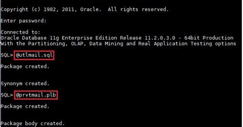 All About Oracle How To Send Mail Through Database Using Utlmail