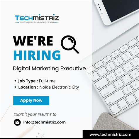 Techmistriz On Linkedin Techmistriz Hiring Digitalmarketing