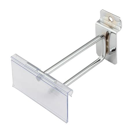 Slatwall Hooks Pegboard Hooks Double Line Display Hooks For Supermarket Shop Fitting Prong