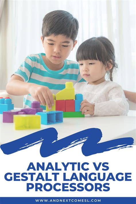 Analytic Vs Gestalt Language Processors And Next Comes L Hyperlexia