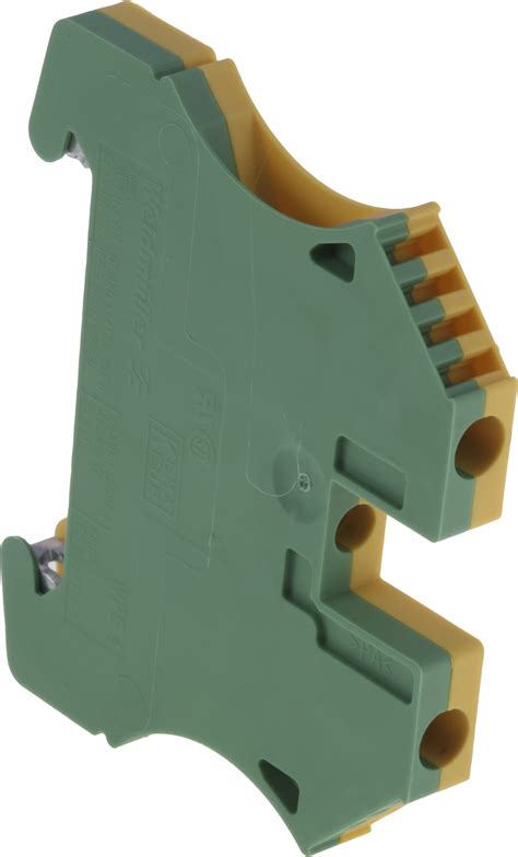 1010100000 Weidmuller 2 Way Wpe 4 Earth Terminal Block 10 → 22 Awg