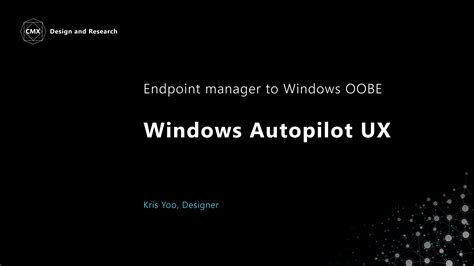 Windows Autopilot From Portal To Device Oobe Krisyoodesign