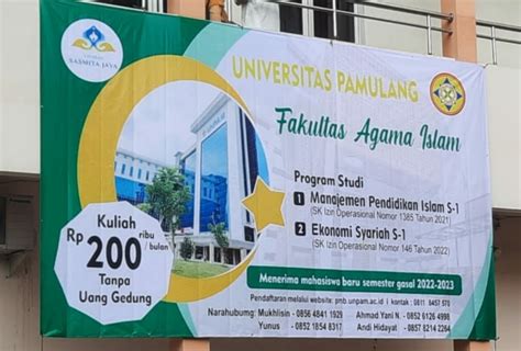 Fakultas Agama Islam Hadir Di Universitas Pamulang