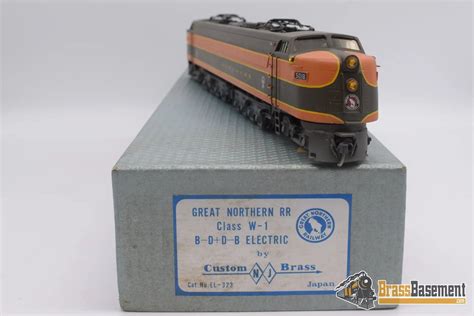 Ho Brass Njcb El 323 Great Northern W 1 Electric Cp Nice Brass