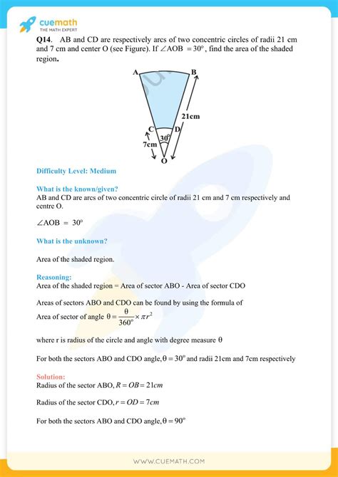 Ncert Solutions Class 10 Maths Chapter 12 Exercise 123 Areas Related