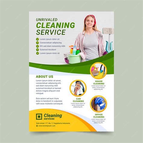 Commercial Cleaning Services Flyer