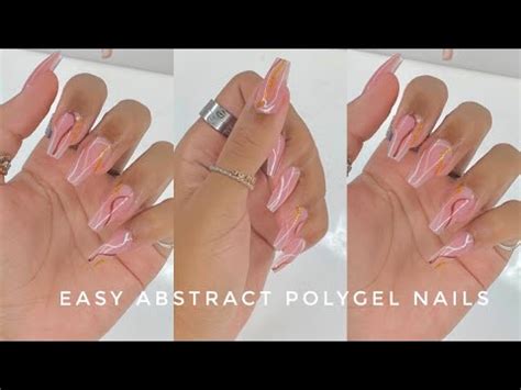 DIY QUICK EASY POLYGEL NAILS NAIL TUTORIAL FOR BEGINNERS