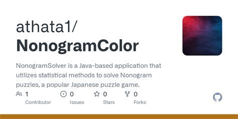 github athata1 nonogramcolor nonogramsolver is a java based