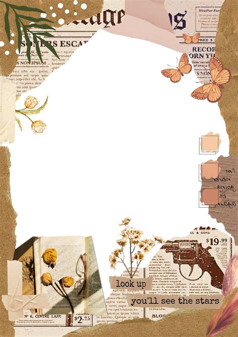 Aesthetic Digital Notes Template ʚɞ Plantillas de cubiertas de