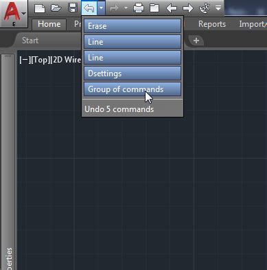 Perintah Undo Dan Redo Pada AutoCAD WebMasDwi