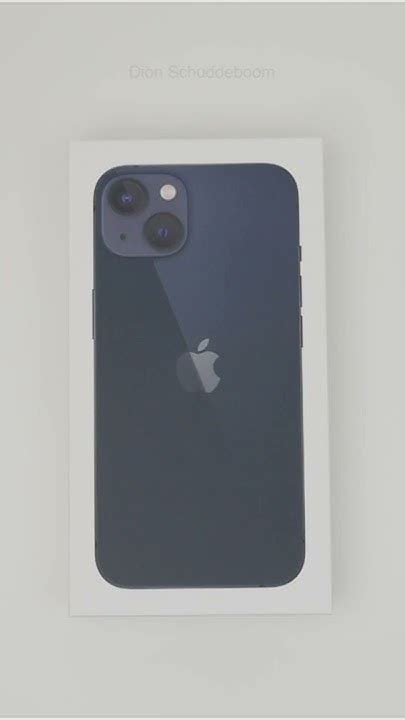 Iphone 13 Midnight Black Unboxing Shorts Youtube