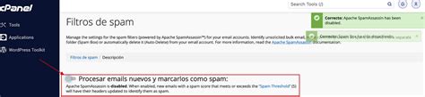 C Mo Utilizar Spamexperts En Cpanel Tutoriales Neubox