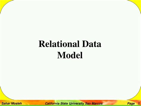 Ppt Relational Data Model Powerpoint Presentation Free Download Id 5595619