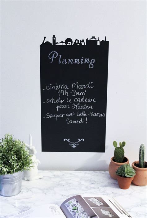 Vinyl Chalkboard By Alice In Montreal Home Decor