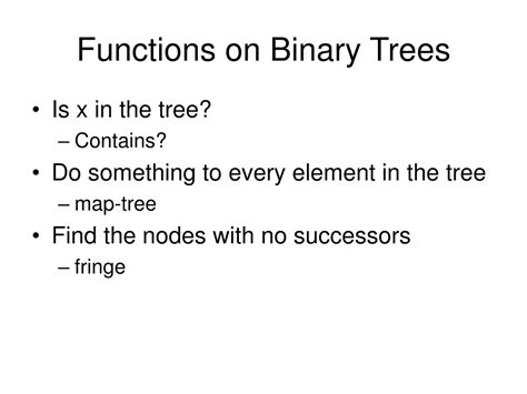 Ppt Data Structures Binary Trees Powerpoint Presentation Free