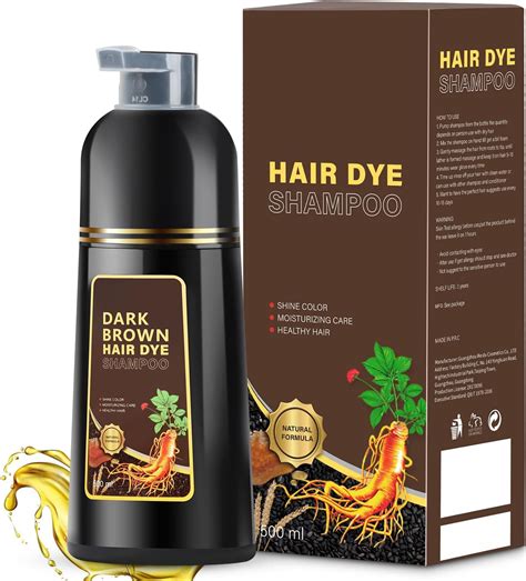 Gdrfnp Hair Dye Shampoo 3 In 1 Herbal Shampoo Hair Dye