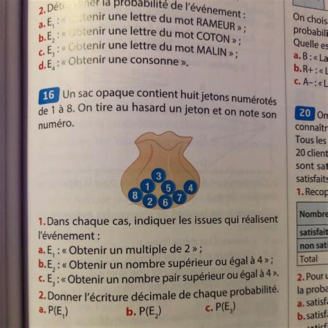 Bonsoir pouvez vous maider pour lexercice 16 svp Cest à faire pour