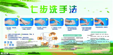 七步洗手法设计图广告设计广告设计设计图库昵图网