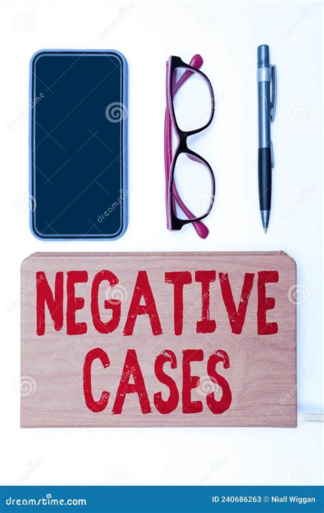 Inspiration Showing Sign Negative Cases Conceptual Photo Circumstances