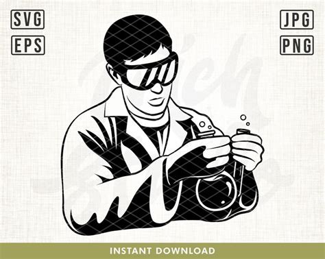 Chemist Svg Scientist Svg Science Svg Chemistry Svg Chemistry