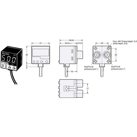 E8y A5c R Pressure Sensors Omron Power Motion Online Store