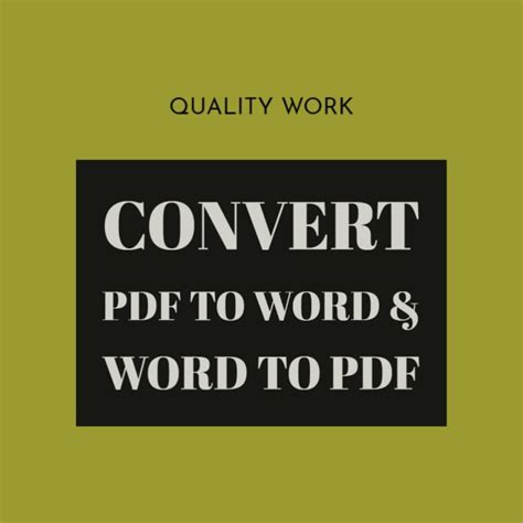 Convert Pdf Files To Word Excel Powerpoint Convert Word To Pdf By