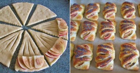 Ароматні та ситні конвертики з яблуками без дріжджів До чаю краще і не придумаєш Смачні