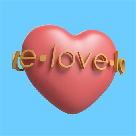 Free Psd 3d Icon For Words