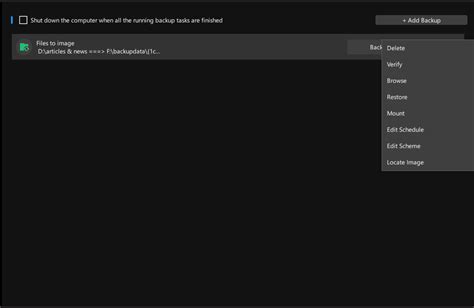 How To Manage Backup Image In Minitool Shadowmaker Minitool