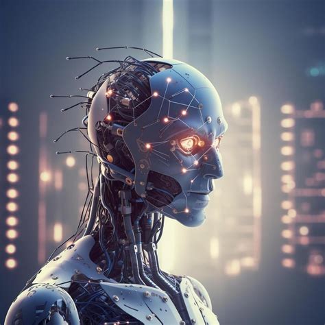 Android Robot Background Future Artificial Intelligence Robot Ai Generated 26262848 Stock