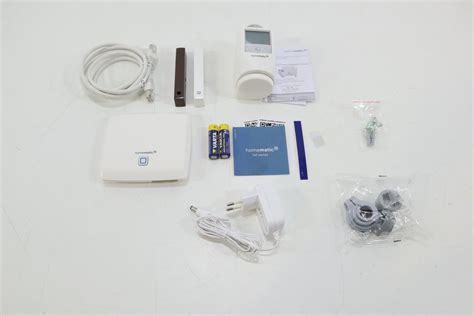 Homematic Ip Starter Set Raumklima Hmip Sk Access Point Thermostat F