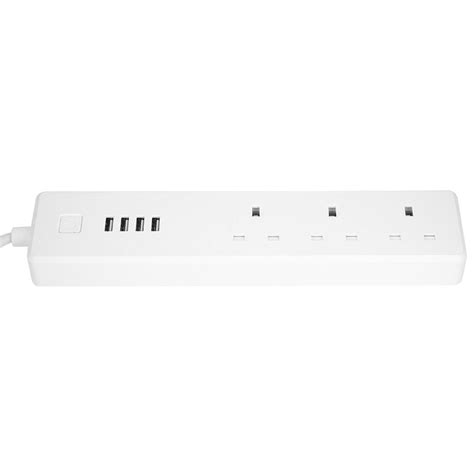Power Smart Strip Usb Charger With 3 Usb 3 Ac Ou Grandado