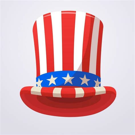 Uncle Sam Top Hat Clip Art At Arthur Mcmurray Blog