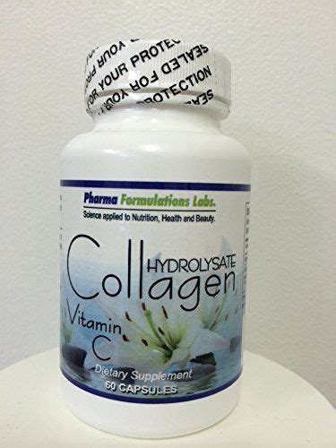 Collagen Hydrolysate Capsules 1000mg With Vitamin C From Pharma