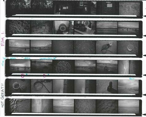 Fh3t04 Major Photography Project 13 Contact Sheets Film