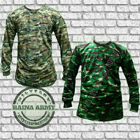 Jual Kaos Dryfit Kaos Jersey Drayfit Lengan Panjang Loreng Nkri Dan Linud Kostrad Shopee Indonesia