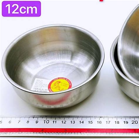 ขันสแตนเลส ขนาด12ซม และ 18ซม Shopee Thailand