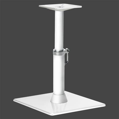Pé de mesa ajustável T 132 MG Besenzoni SpA pneumático em alumínio