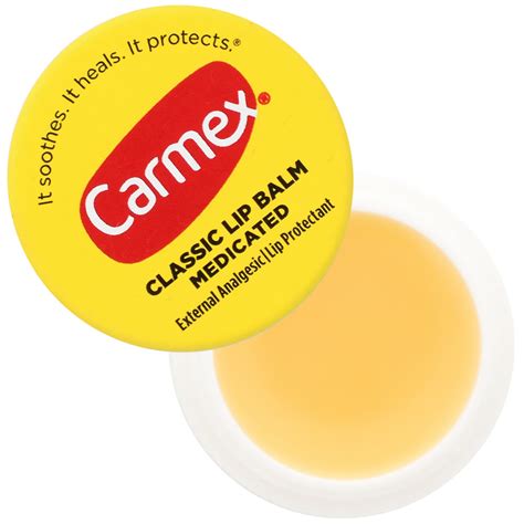 Carmex Classic Lip Balm Medicated 025 Oz 75 G