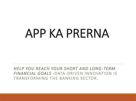 Financial Wellness 20201 Sanjeet Nandi Ppt