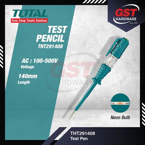Total Test Pen Electrical Heavy Duty 500v Testpen Electric Test Pen