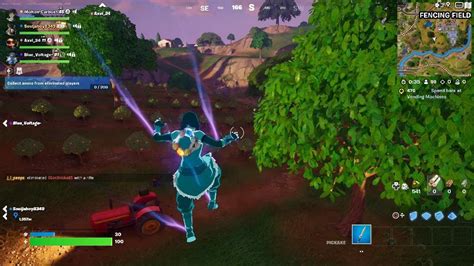 Collect Flowberries At Fencing Fields Story Quests Fortnite YouTube