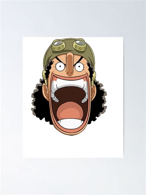 Usopp One Piece Poster For Sale By Otaku Area Redbubble