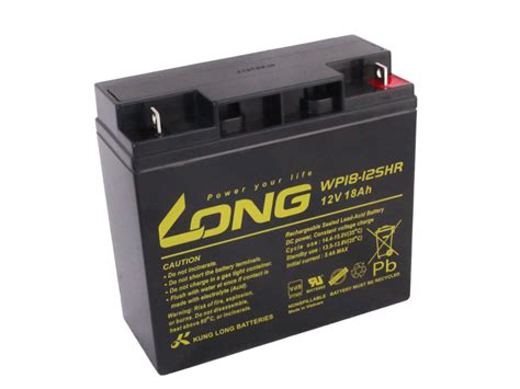 Akku kompatibel EG18-12HR 12V 18Ah AGM Blei Accu Batterie aufladbar ...