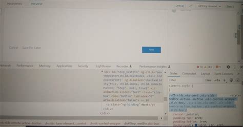 Vlocity Facts CSS Changes To An OmniScript Elements