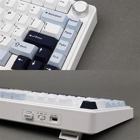 AULA F75 80 Keys Tri Mode Customized Mechanical Gaming Keyboard Hot Swappable RGB BT 2 4G Type C